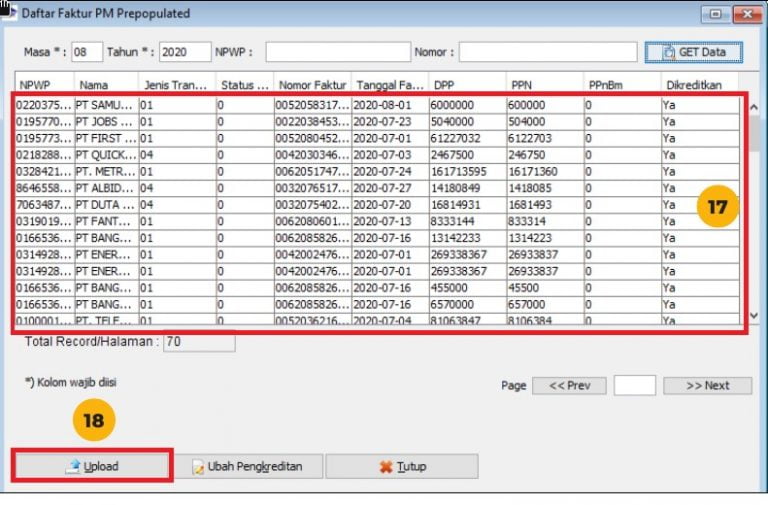 Update efaktur 2020 versi 3.0 - Sadar Pajak