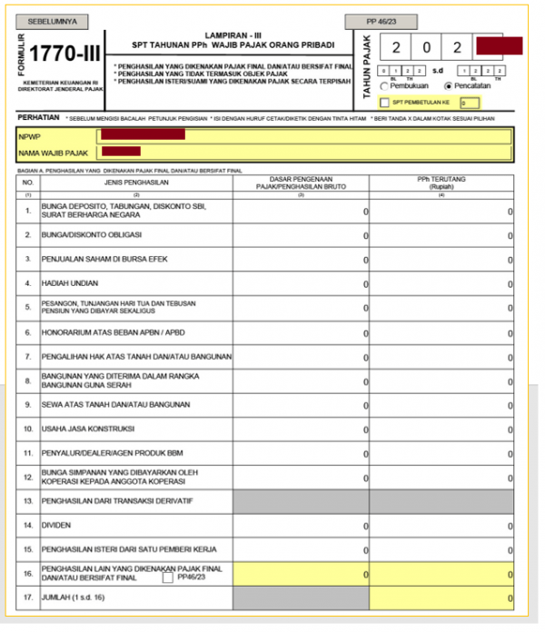 1770 - Orang Pribadi UMKM - Sadar Pajak