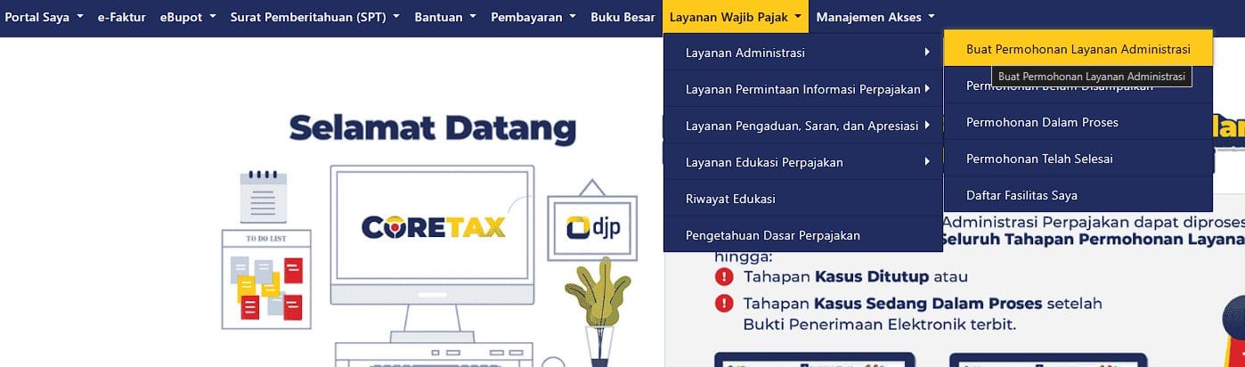 Permohonan KSWP - Sadar Pajak