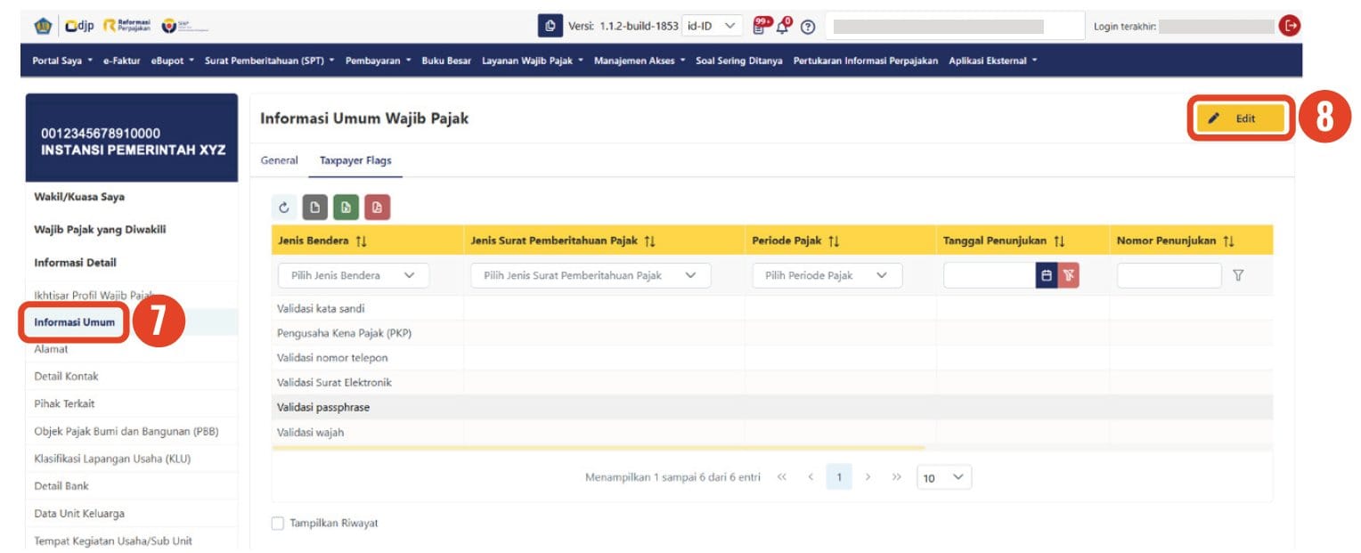 Penambahan Sub Unit atau TKU - Sadar Pajak